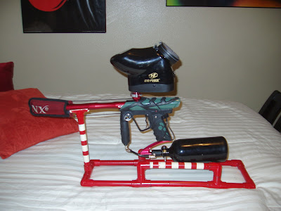 InfoPaintball: How To Make a Paintball Gun Stand